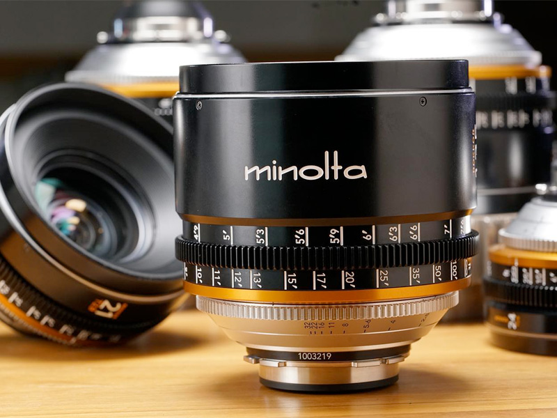Rehoused Minolta Rokkor Vintage Full Frame Primes